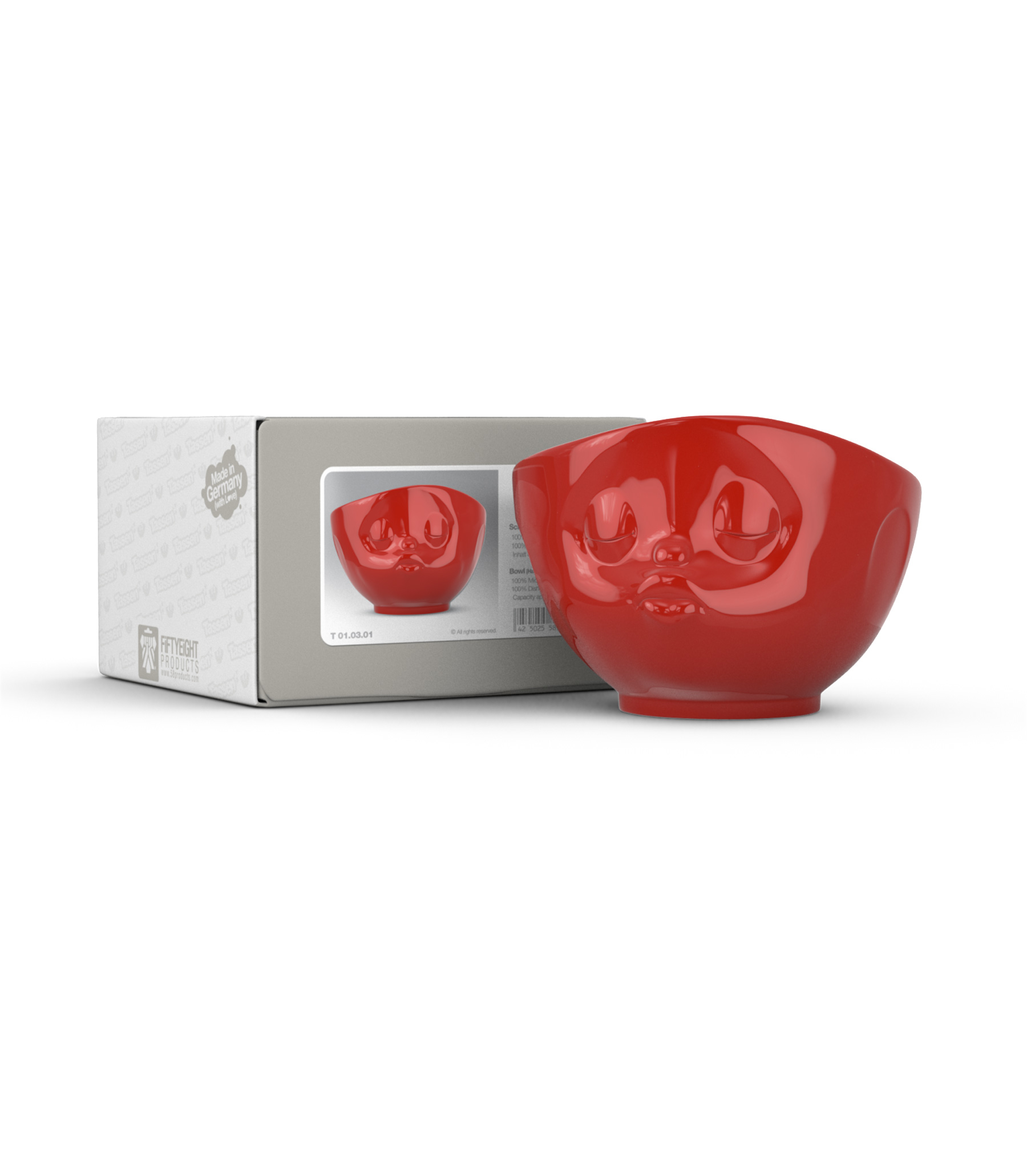 Bol Bisous Ext Rouge 500 Ml Tassen By Fiftyeight Products